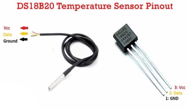 راه‌اندازی سنسور دما DS18b20 با آردوینو - سیسوگ